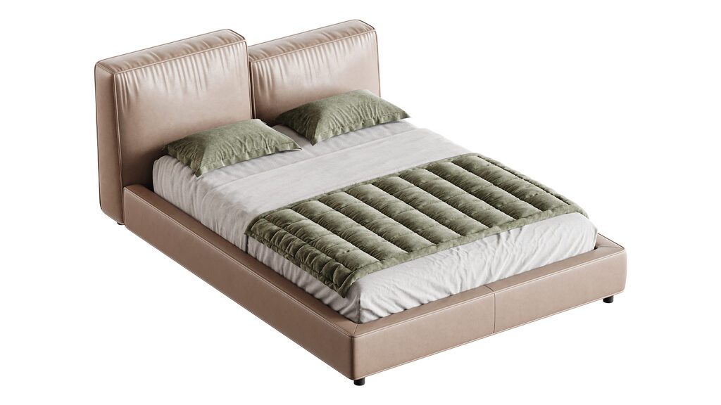 Double bed Misty by Ditre Italia (390856) 3D model - Download 3D model ...