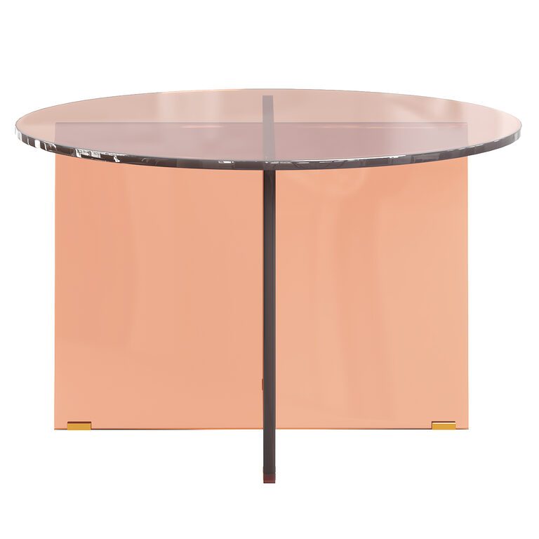 Iris soffbord i glas Side Table (390953) 3D model - Download 3D model ...