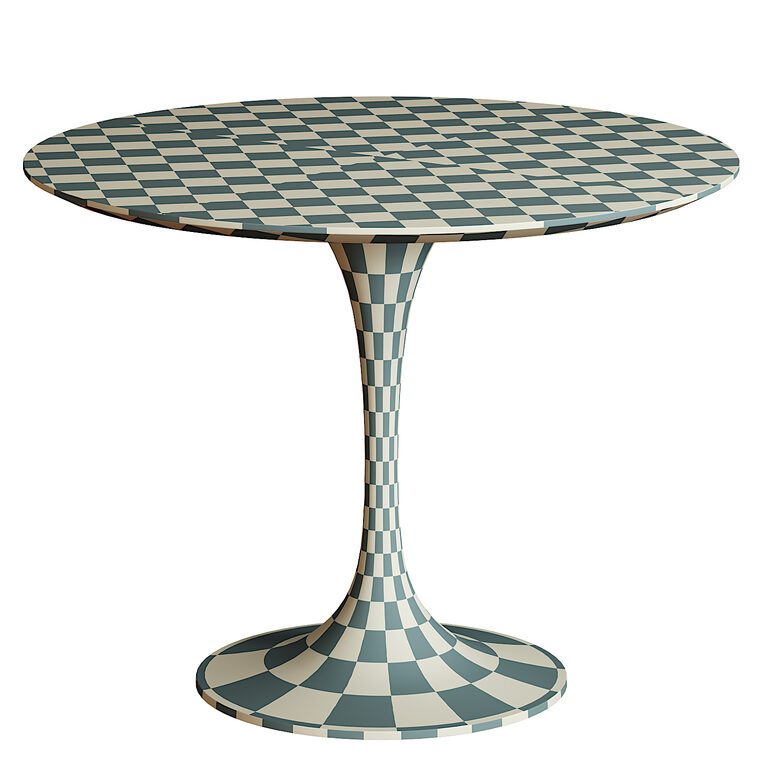 Thaddeus Wood Dining Table (391038) 3D model - Download 3D model ...