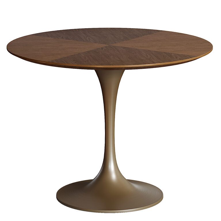 Thaddeus Wood Dining Table (391038) 3D model - Download 3D model ...