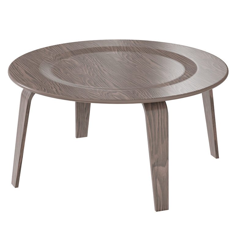 COFFEE TABLE SLCJ 01 WALNUT (391139) 3D model - Download 3D model ...
