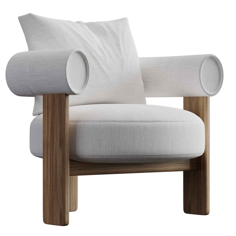 Bull Armchair By Bonaldo (391189) 3D model - Download 3D model Bull ...