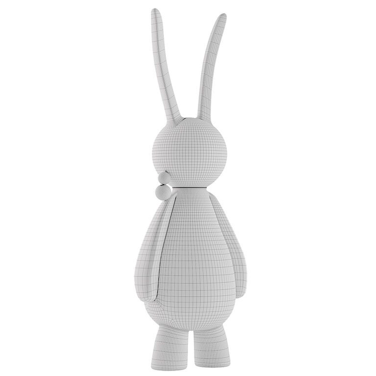 Rabbit Statue (391199) 3D model - Download 3D model Rabbit Statue ...