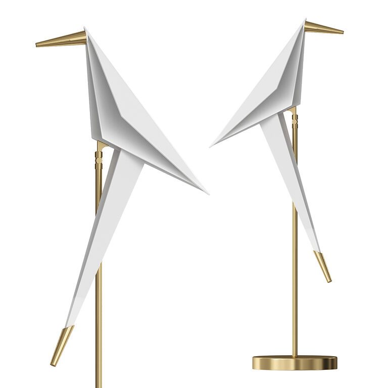 Bird Perch Table Light (391484) 3D model - Download 3D model Bird Perch ...