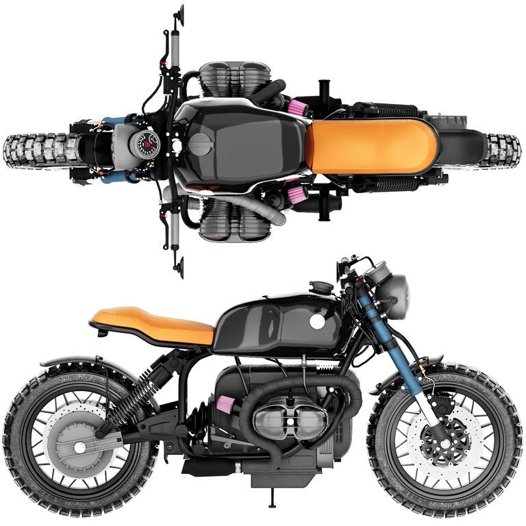 Motorcycles 3D models - Download 3D models | 3d-baza.com