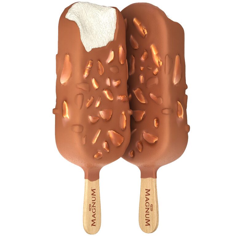 Magnum almond and chocolate ice cream (391824) 3D model - Download 3D ...