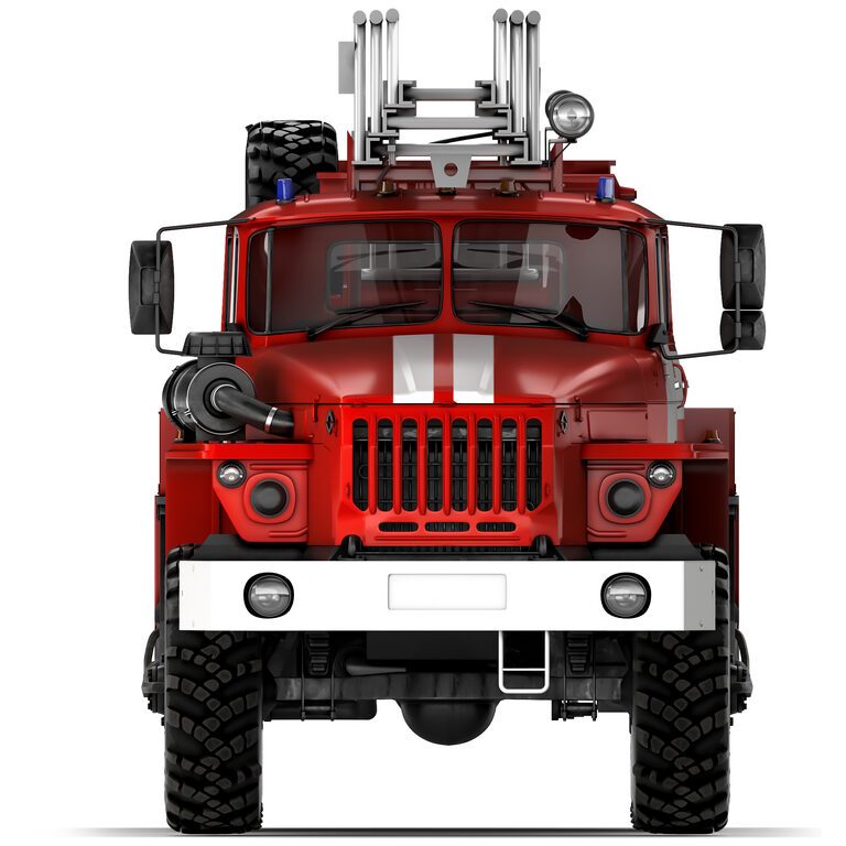 Fire truck Ural 4320 AL 30-40 2018 (391935) 3D model - Download 3D ...