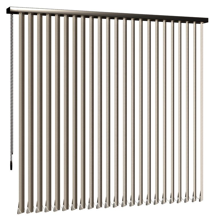 Vertical Blinds Set 017 (392011) 3D model - Download 3D model Vertical ...