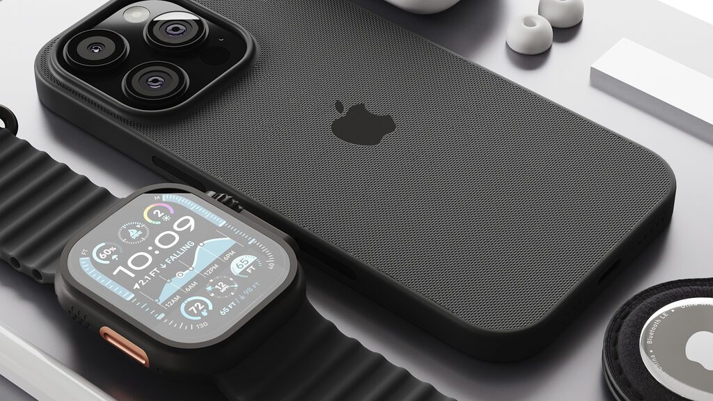 Set of Apple equipment 02 (392037) 3D model - Download 3D model Set of ...
