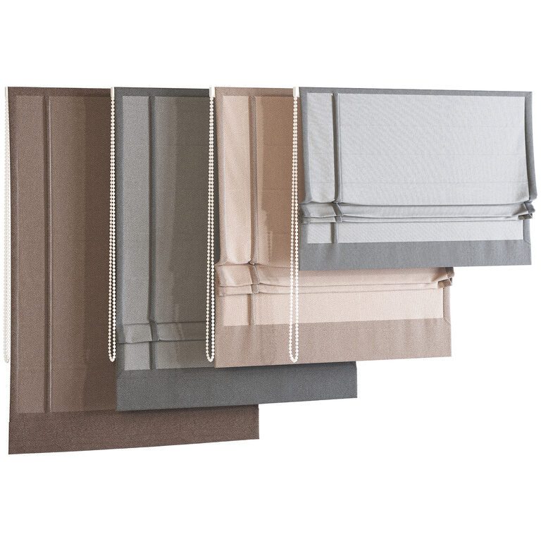 Roman Blinds Curtain Set 25 (392048) 3D model - Download 3D model Roman ...