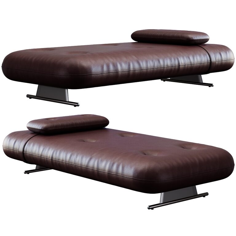 Libra Bench By Minotti (392512) 3D model - Download 3D model Libra ...
