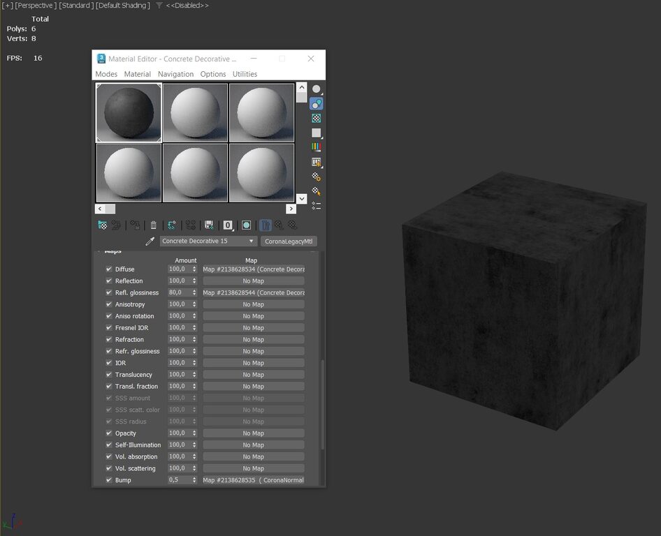 Decorative concrete 15 (392642) 3D model - Download 3D model Decorative ...