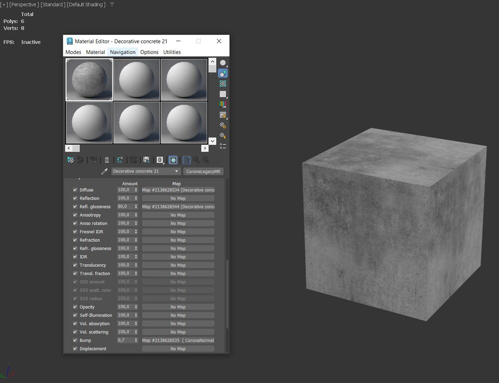 Decorative concrete 21 (392649) 3D model - Download 3D model Decorative ...
