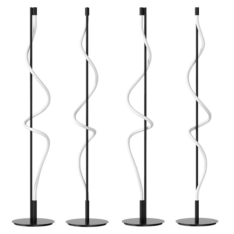Cursive Floor Lamp (392666) 3D model - Download 3D model Cursive Floor ...