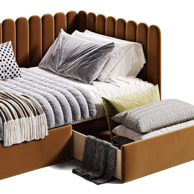 Corner bed Ari (392717) 3D model - Download 3D model Corner bed Ari ...