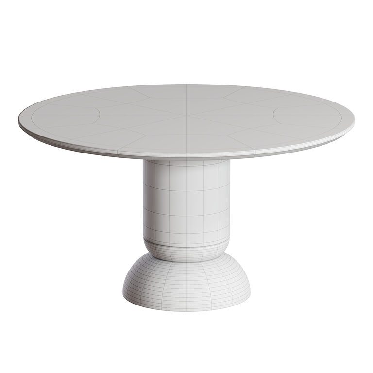 Ludo Dining Table (392782) 3D model - Download 3D model Ludo Dining ...