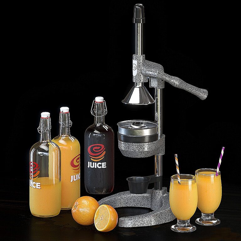 Juicer and juice (392969) 3D model - Download 3D model Juicer and juice ...