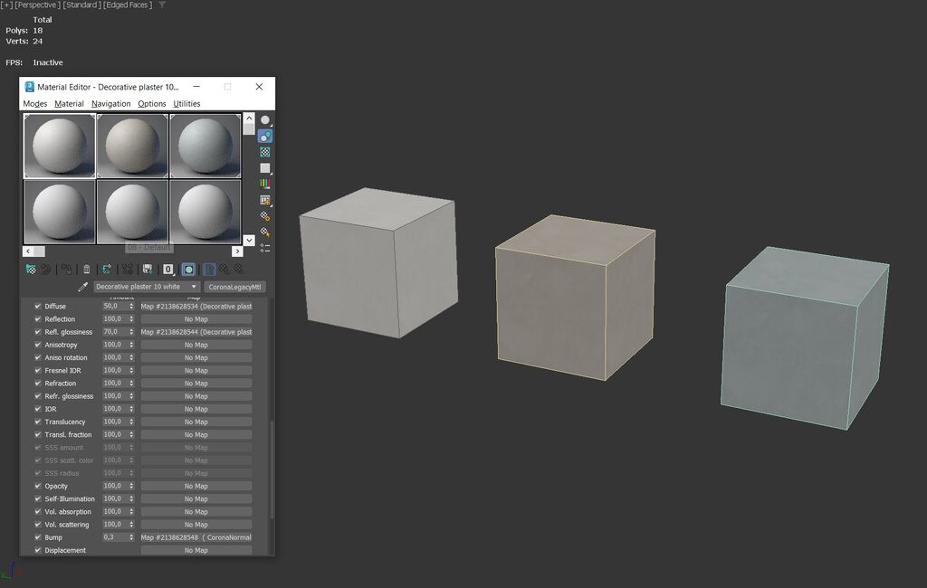 Decorative plaster 10 (393208) 3D model - Download 3D model Decorative ...