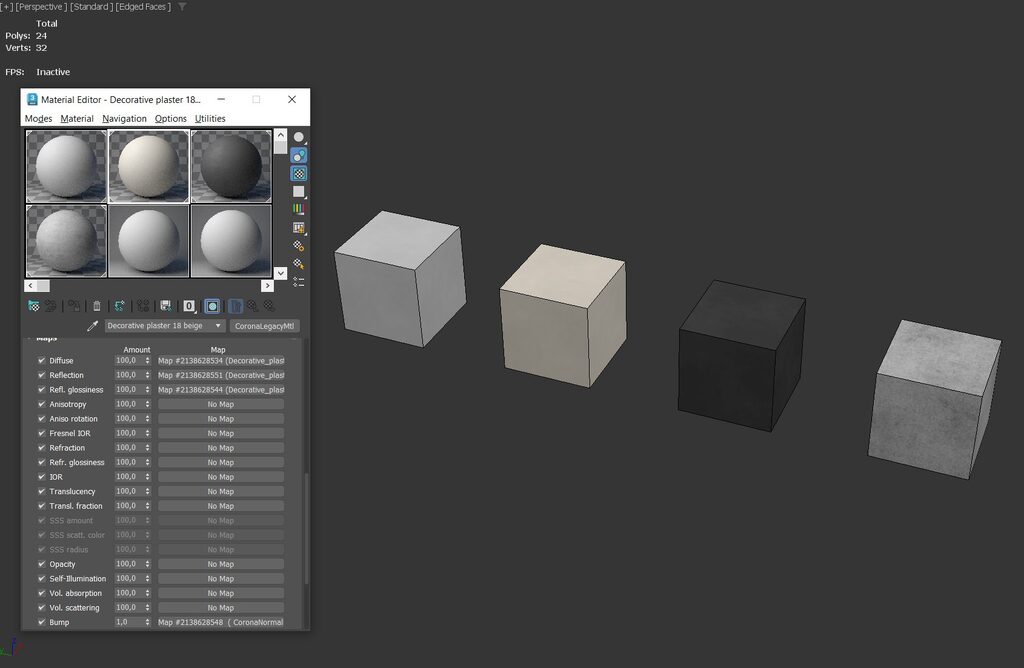 Decorative plaster 18 (393217) 3D model - Download 3D model Decorative ...