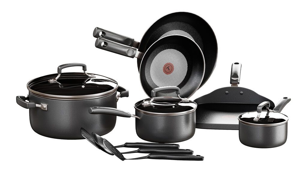 Tefal Signature Nonstick Cookware Set (393289) 3D model - Download 3D ...