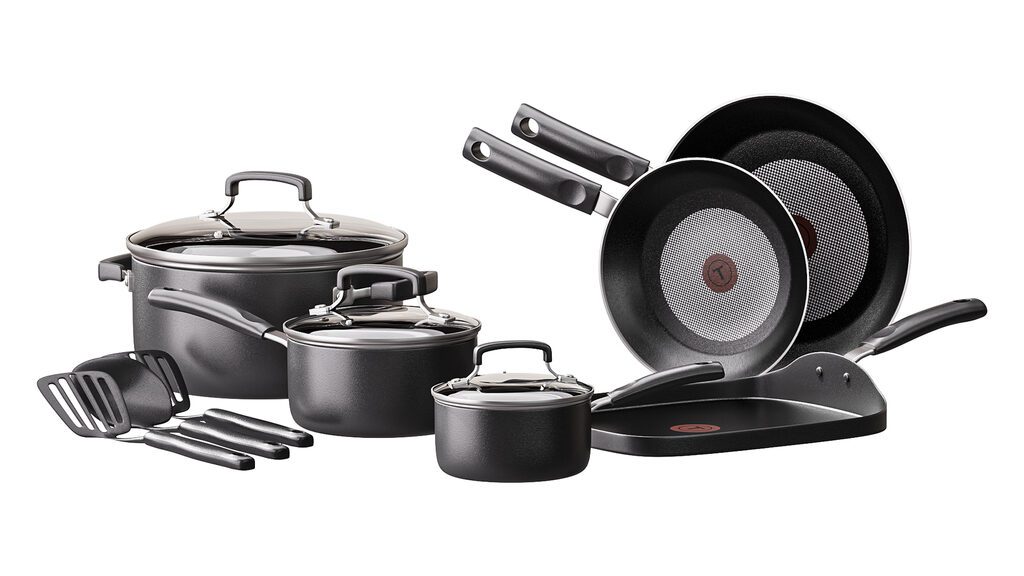 Tefal Signature Nonstick Cookware Set (393289) 3D model - Download 3D ...