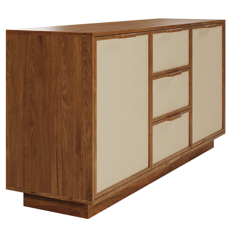 Douglas Buffet by West Elm (393330) 3D model - Download 3D model ...