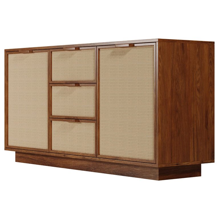Douglas Buffet by West Elm (393330) 3D model - Download 3D model ...