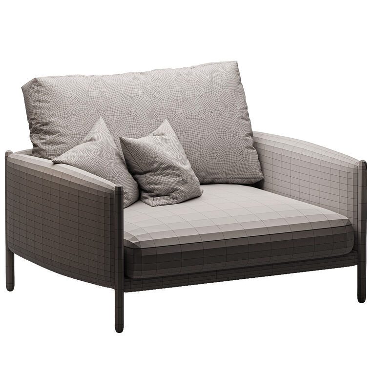 Hayden Armchair By Bolia (393358) 3D model - Download 3D model Hayden ...