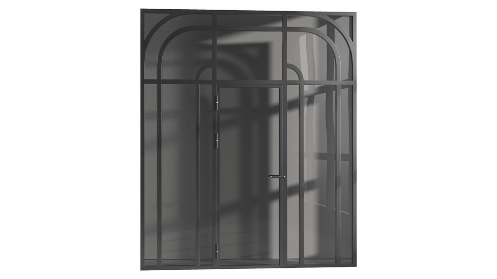 Explore Top-Tier 3D Models Glass Door Partitions