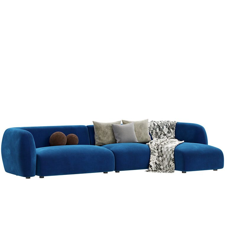 Martina La Forma modular sofa (393427) 3D model - Download 3D model ...