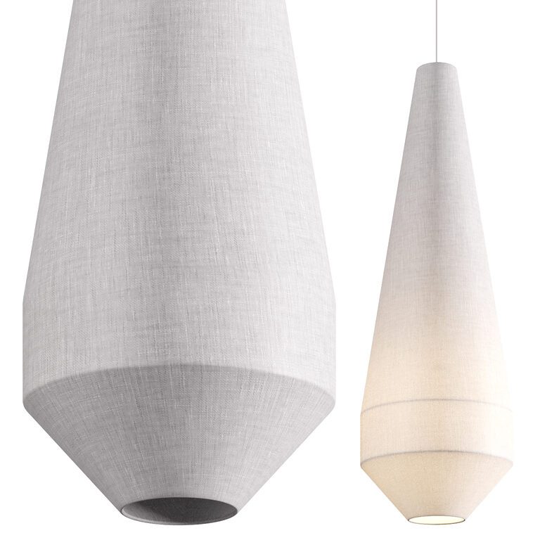 Light Mayu 03 pendant (393517) 3D model - Download 3D model Light Mayu ...
