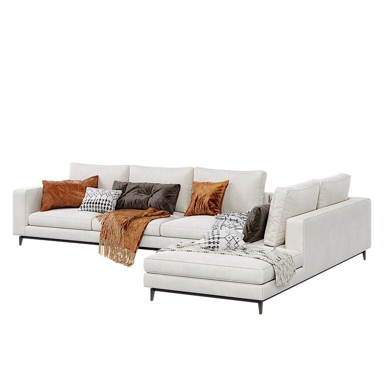 Minotti Andersen Sofa (393556) 3D model - Download 3D model Minotti ...