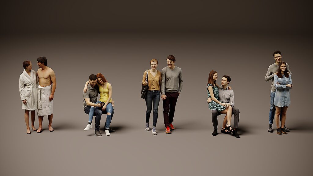 Collection of pairs (393592) 3D model - Download 3D model Collection of ...