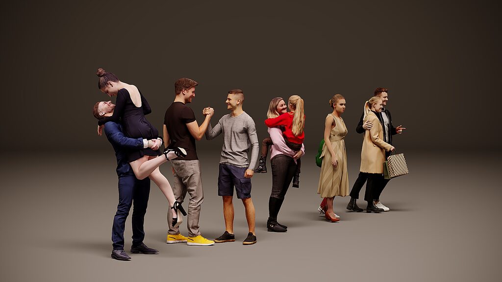 Collection of pairs 01 (393593) 3D model - Download 3D model Collection ...