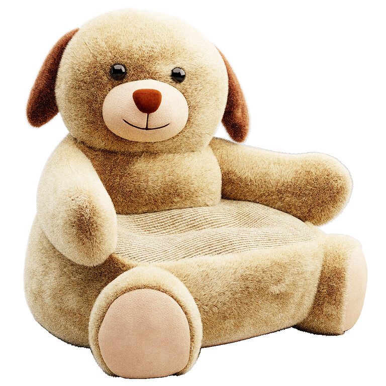 Cute cartoon sofa for children (393646) 3D model - Download 3D model ...