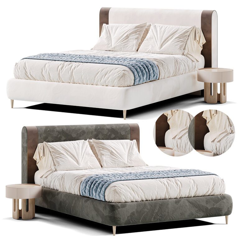 MODENA Bed by mebelform (393923) 3D model - Download 3D model MODENA ...