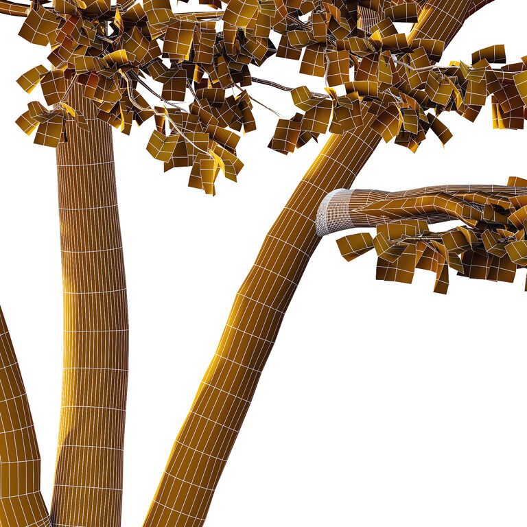 Sycamore Platanus Tree 02 (394266) 3D model - Download 3D model ...