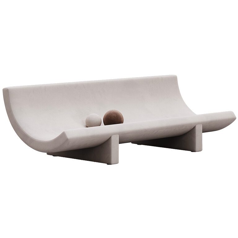 Trench 245 sofa by Acerbis (394418) 3D model - Download 3D model Trench ...
