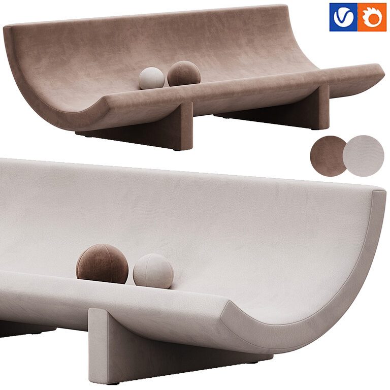 Trench 245 sofa by Acerbis (394418) 3D model - Download 3D model Trench ...