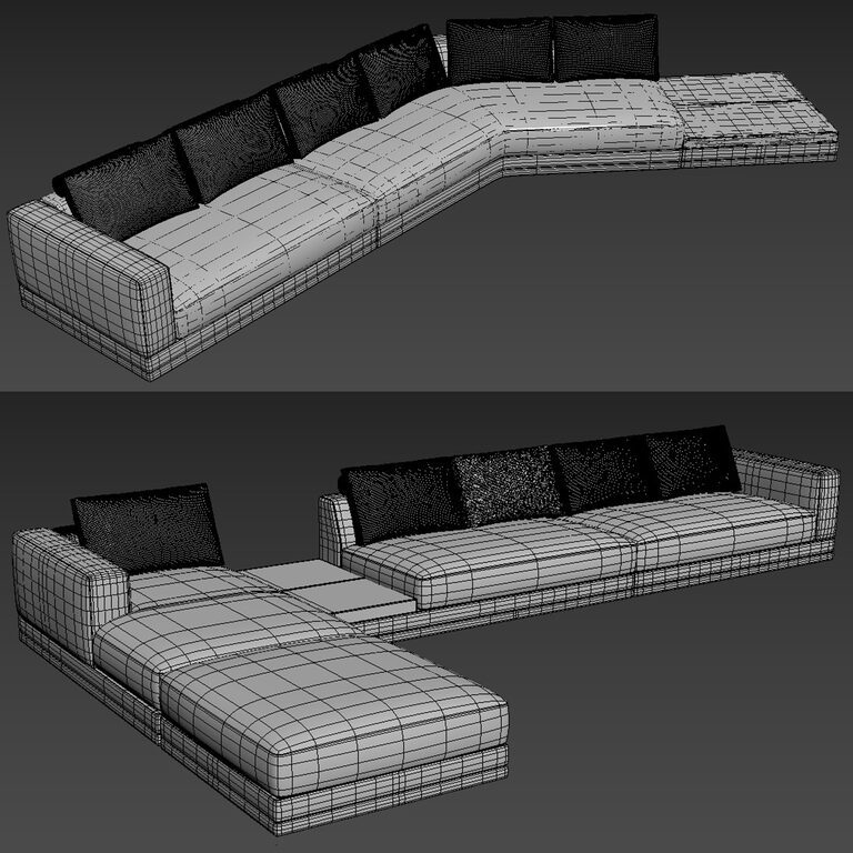 Saphir Modular Combination modular Sofa by Capitalcollection 01 (394449 ...