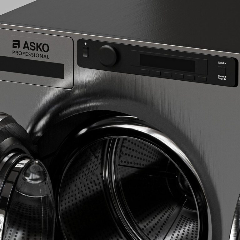Set Asko Washing machine (394514) 3D model - Download 3D model Set Asko ...