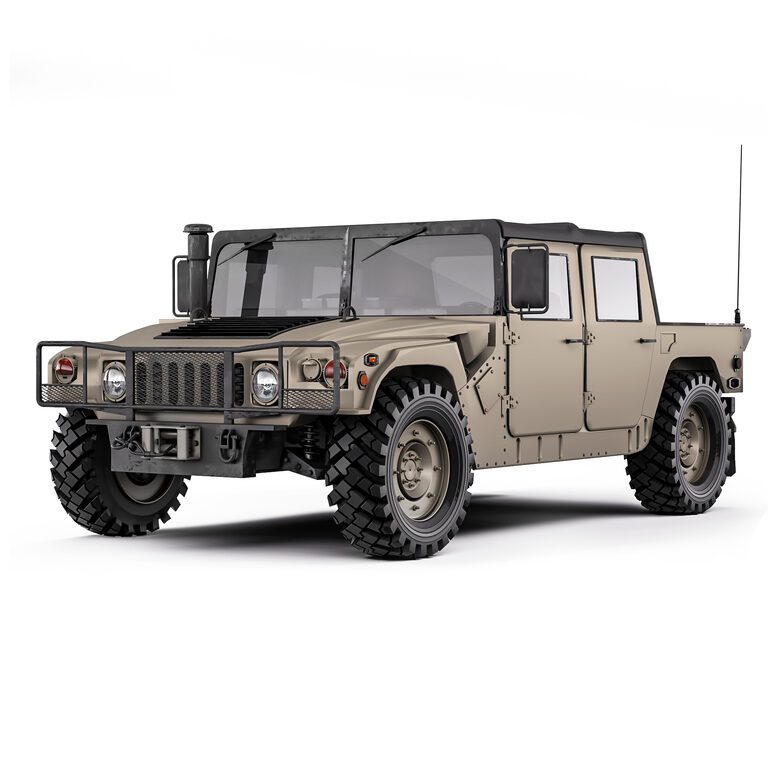 1994 American military Humvee Military M998A1 HMMWV pickup truck ...