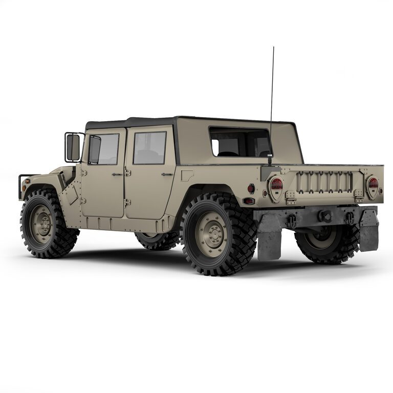 1994 American military Humvee Military M998A1 HMMWV pickup truck ...