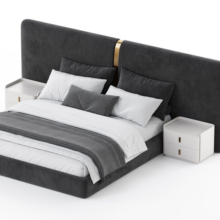 Vogue Bed (394688) 3D model - Download 3D model Vogue Bed (394688 ...