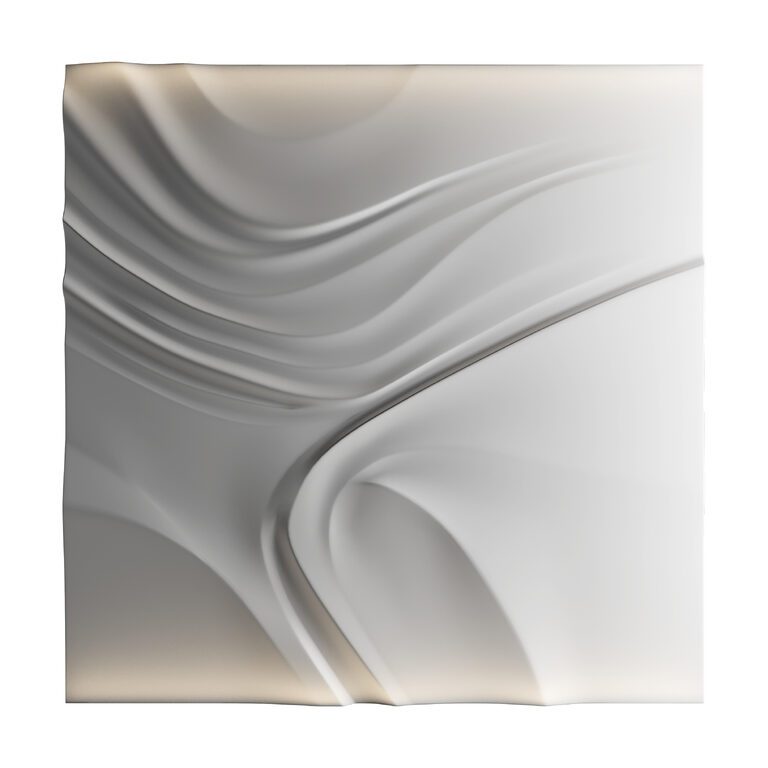 Wave decorative wall 09 (394751) 3D model - Download 3D model Wave ...