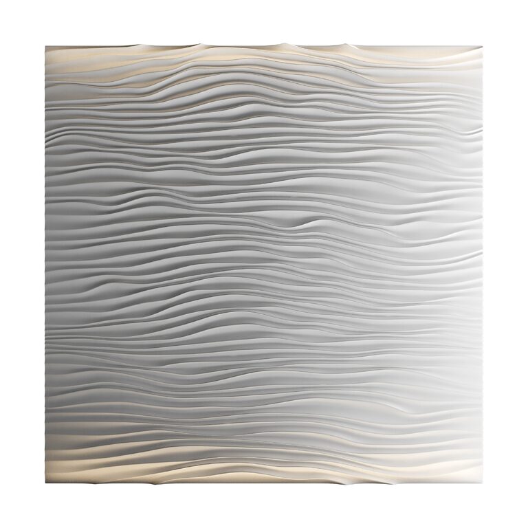 Wave decorative wall 16 (394770) 3D model - Download 3D model Wave ...