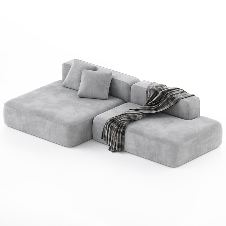 Stone Modular Sofa by Tamamm (394829) 3D model - Download 3D model ...