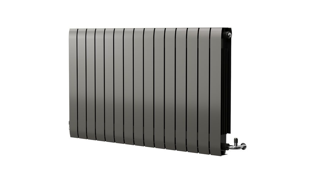 Apollo Modena Modern Horizontal Radiator Aluminium (395091) 3D model ...