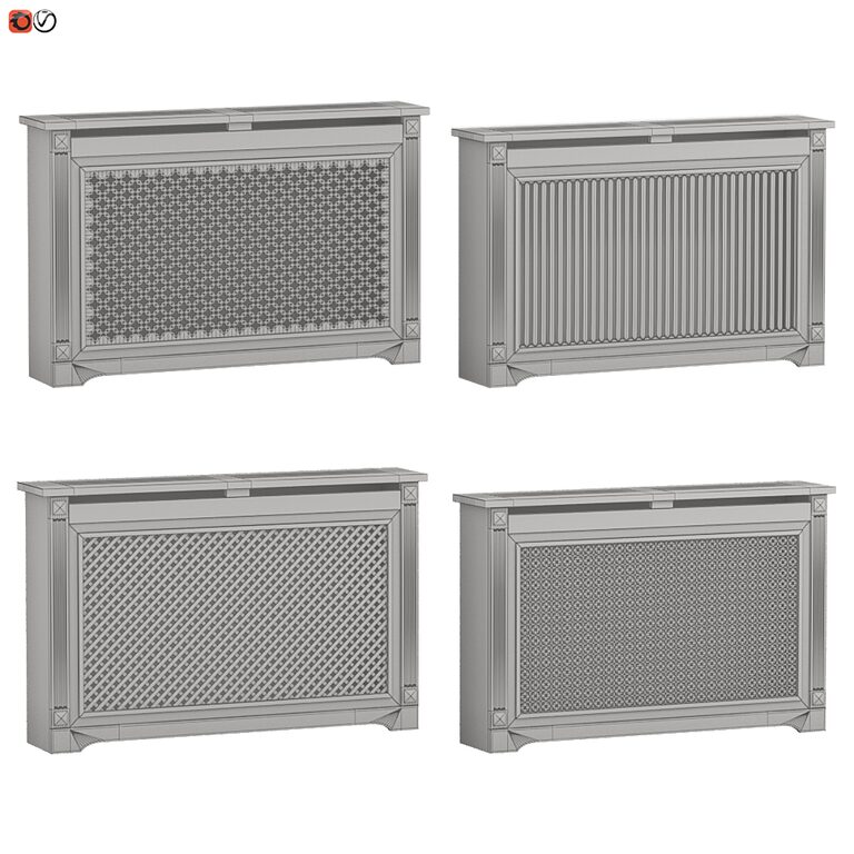 Decorative radiator screen kit (395558) 3D model - Download 3D model ...