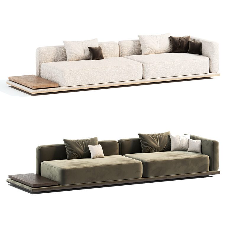 Minotti Horizonte Modular Sofa (395674) 3D model - Download 3D model ...